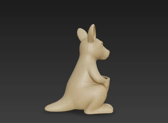 Kangaroo Pen Holder by Do-Do Works MakerWorld: Download Free 3D Models