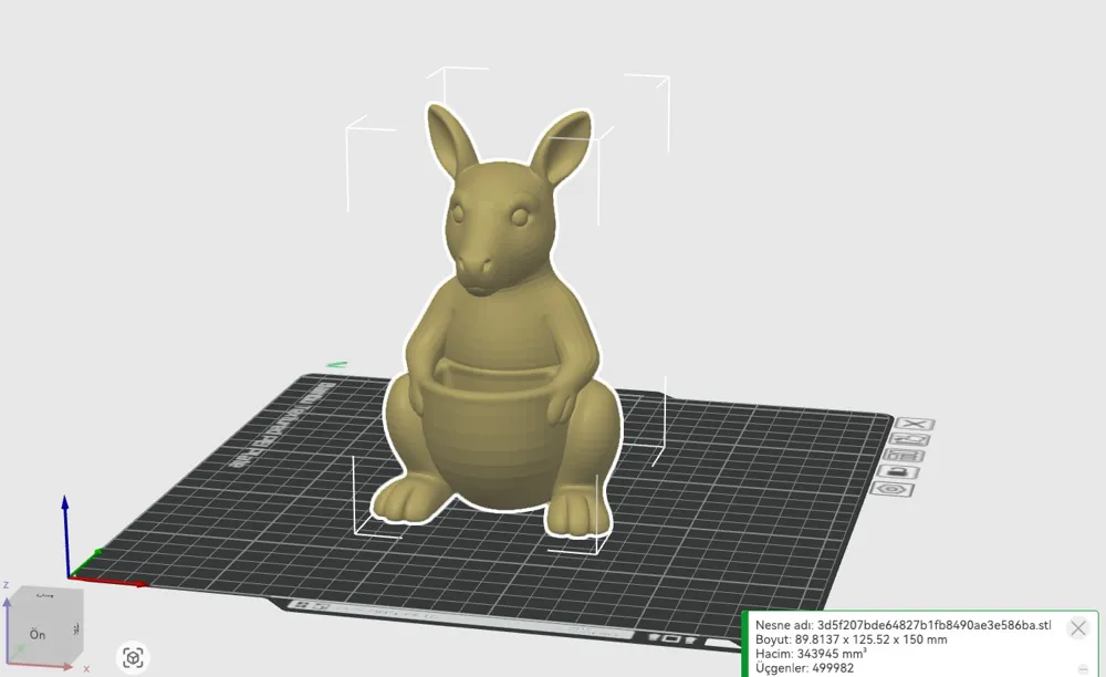 Kangaroo Pen Holder by Do-Do Works MakerWorld: Download Free 3D Models