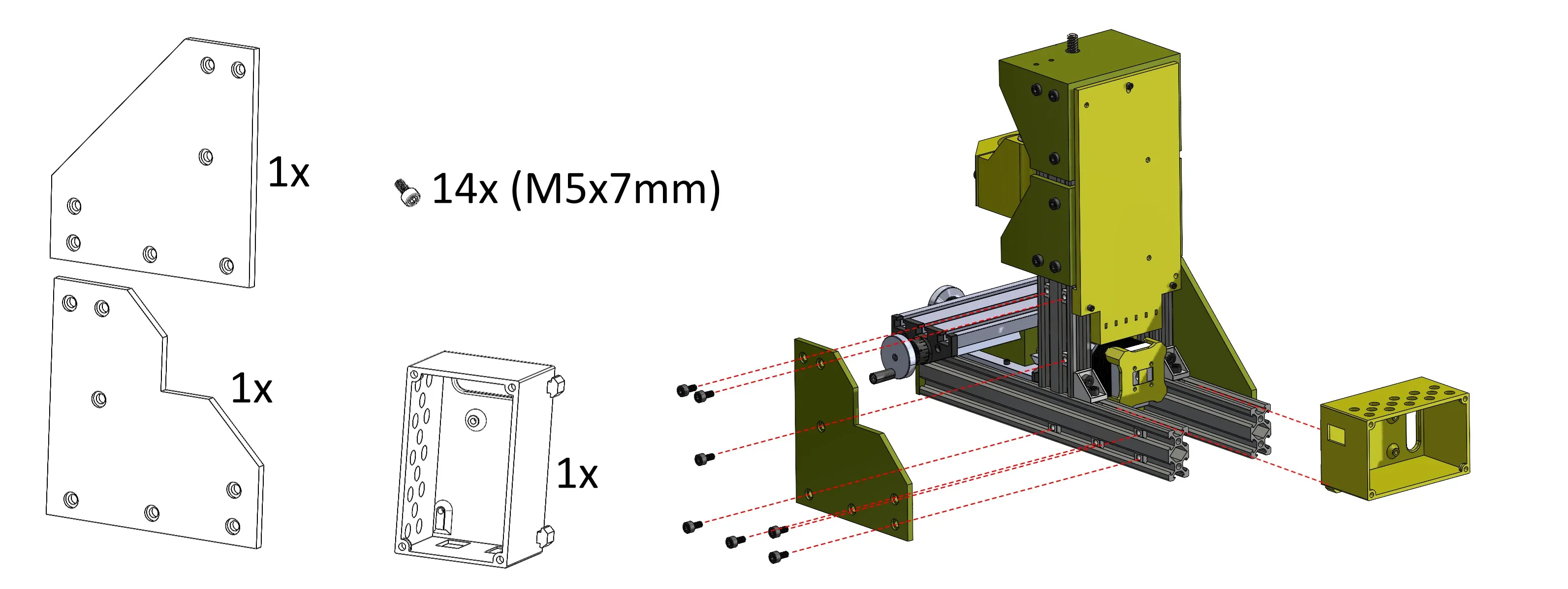 µMill – Manual Micro CNC Mill with Digital Readout - Free 3D Print ...