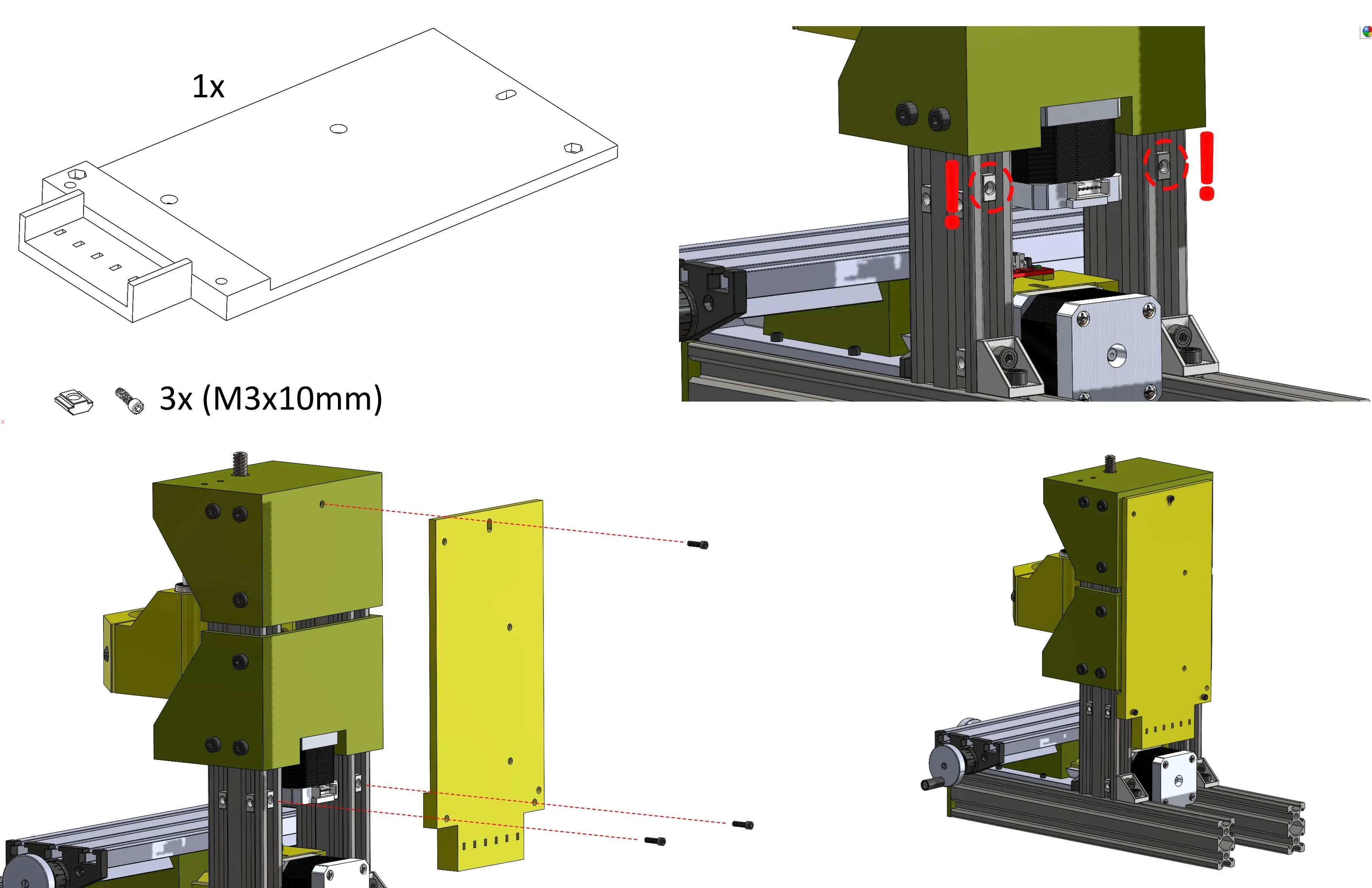µMill – Manual Micro CNC Mill with Digital Readout - Free 3D Print ...