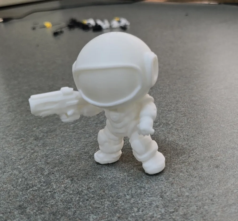 Spaceman with Gun by user_4042065714 MakerWorld: Download Free 3D Models