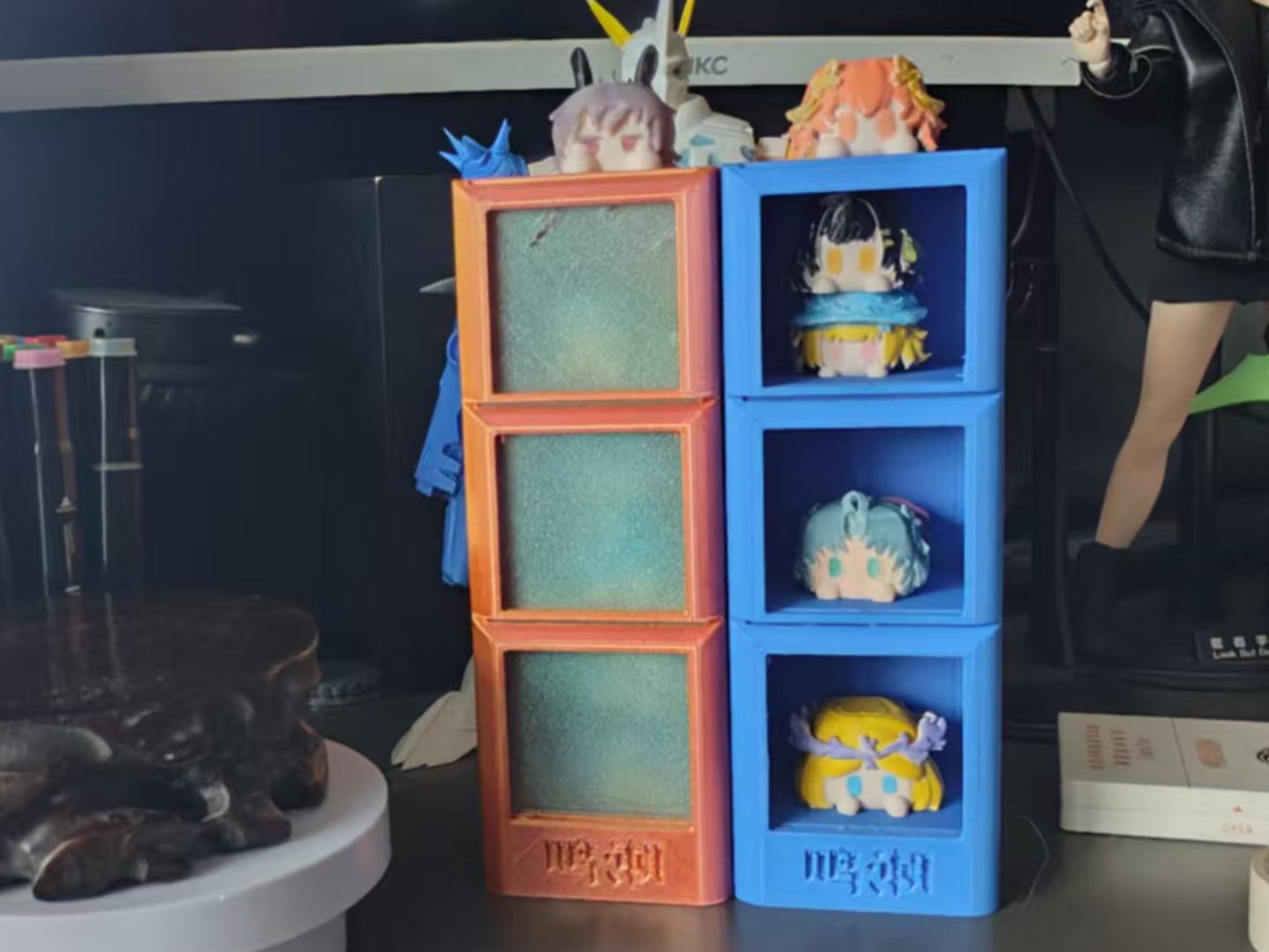 Miniature Figure Display Case for Echoes of the Siren by 熊小猫 MakerWorld: Download Free 3D Models