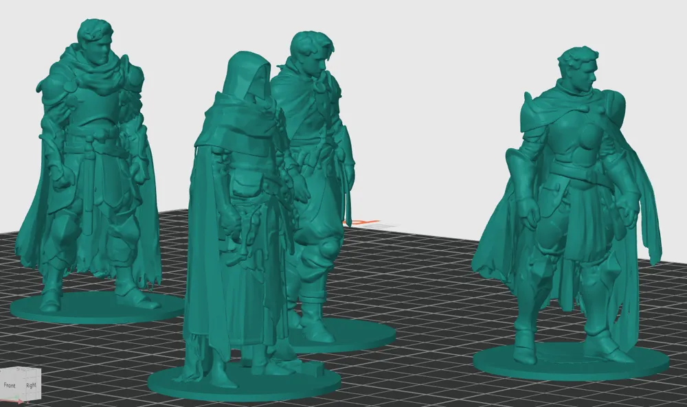 Paladins - DnD Miniatures by user_3411206145 MakerWorld: Download Free ...