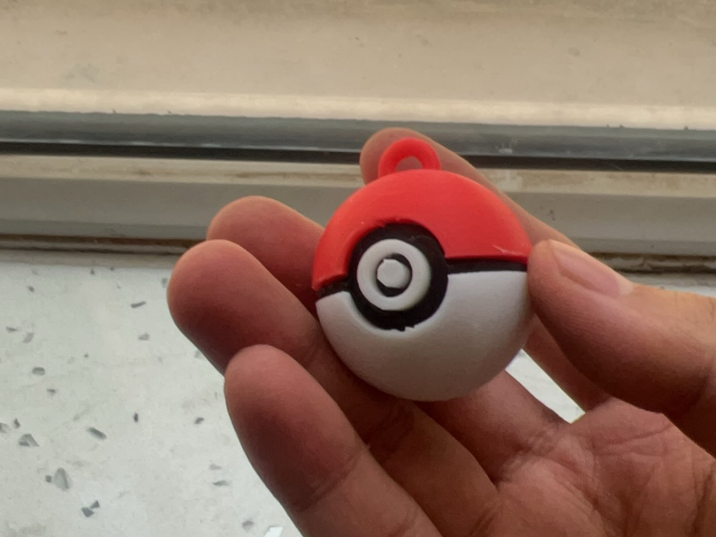 Pokeball keychain by 托尼 MakerWorld: Download Free 3D Models