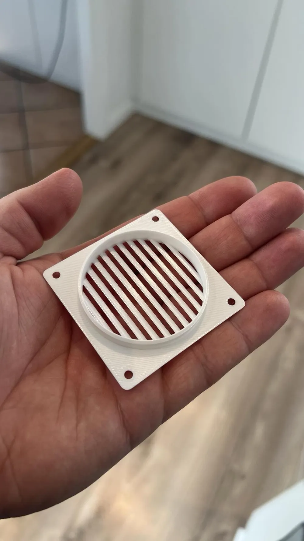 Parametric fan hole cover - Free 3D Print Model - MakerWorld