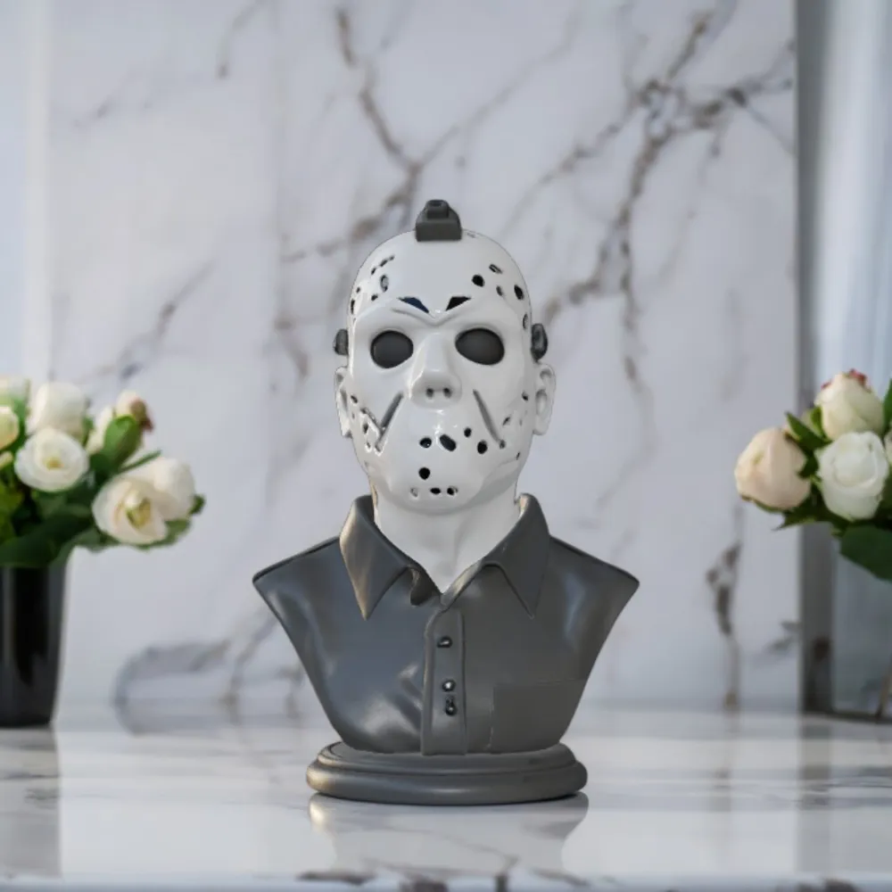 Bust Voorhees Jason by Swotar MakerWorld: Download Free 3D Models