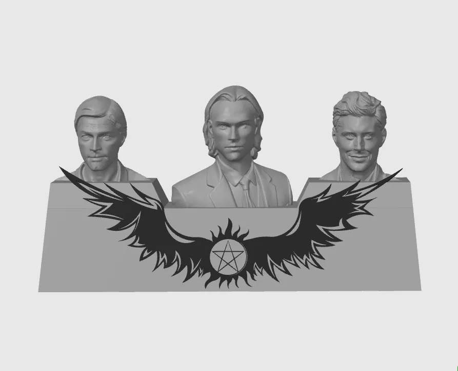 Supernatural Statue - Free 3D Print Model - MakerWorld