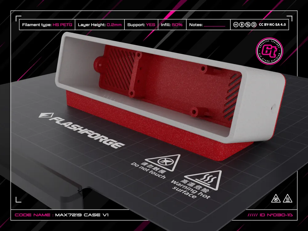 MAX7219 Led Matrix Box by 6Track MakerWorld: Download Free 3D Models
