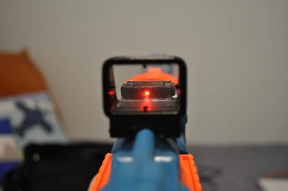 Nerf Red Dot Sight Addons Remixed by 3Dprintfun MakerWorld: Download ...