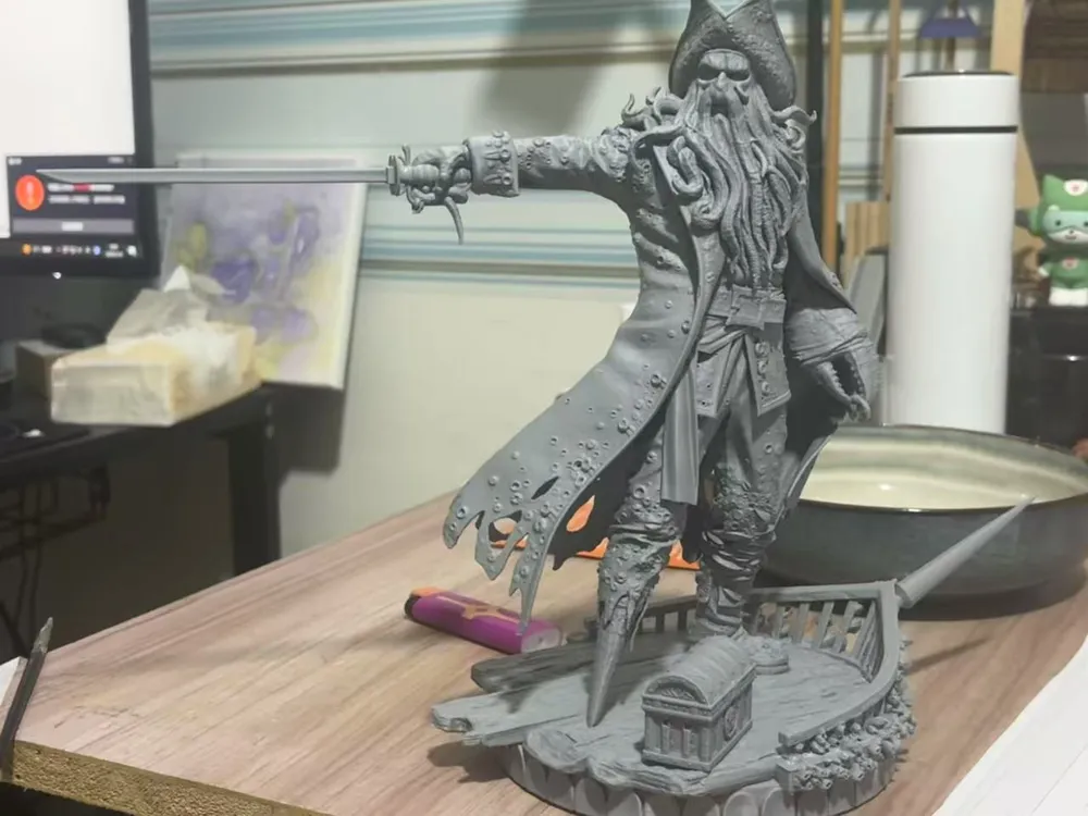 Pirates of the Caribbean Davy Jones - Free 3D Print Model - MakerWorld
