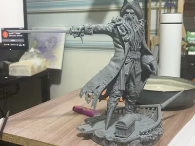 Pirates of the Caribbean Davy Jones - Free 3D Print Model - MakerWorld