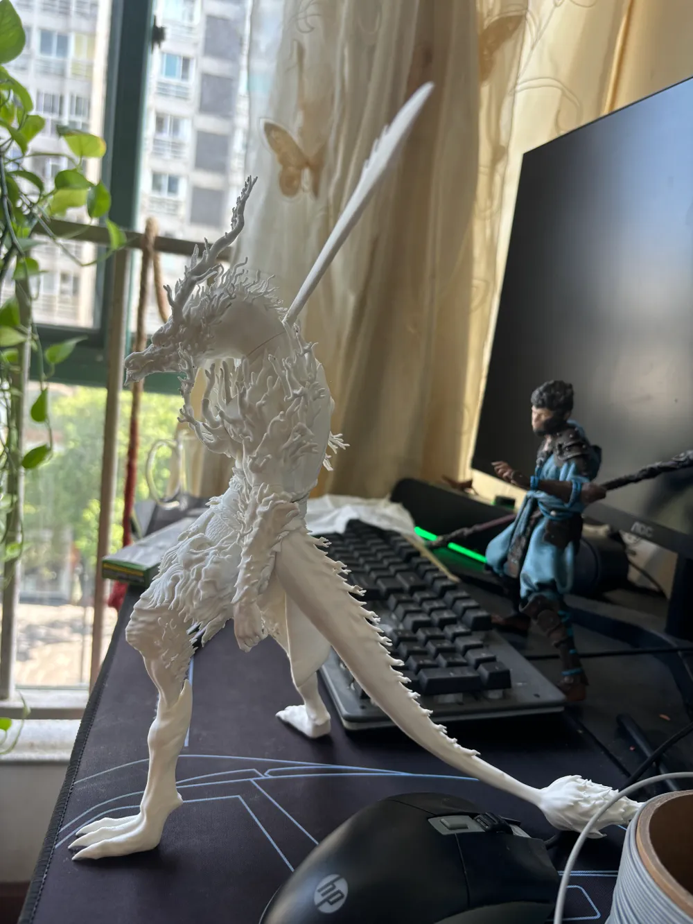 Black Myth: Wukong - Qingbei Dragon (White and Color Models) Weapon ...
