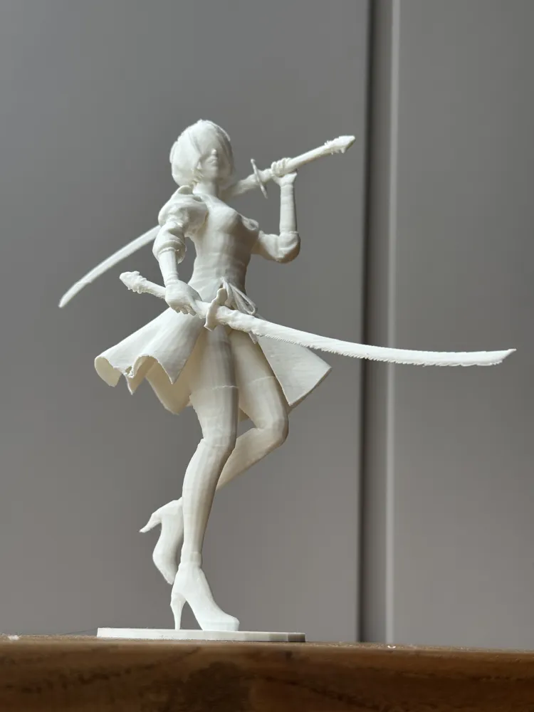 Dual-Bladed 2B NieR: Automata by TJJ MakerWorld: Download Free 3D Models