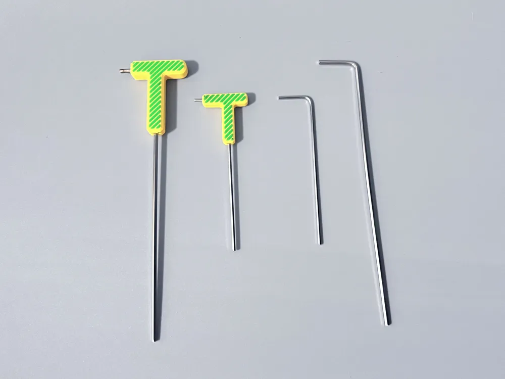 Bambu Lab Genuine Hex Key Handle/Print in Place by 包子是只猫 MakerWorld ...