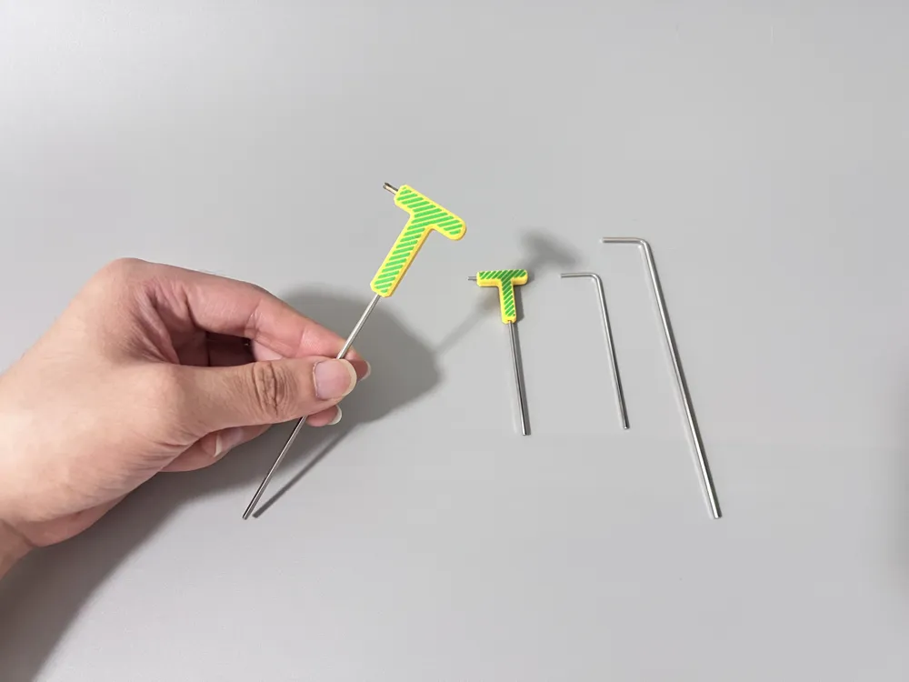 Bambu Lab Genuine Hex Key Handle/Print in Place by 包子是只猫 MakerWorld ...