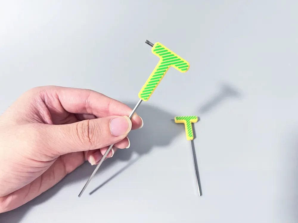 Bambu Lab Genuine Hex Key Handle/Print in Place by 包子是只猫 MakerWorld ...