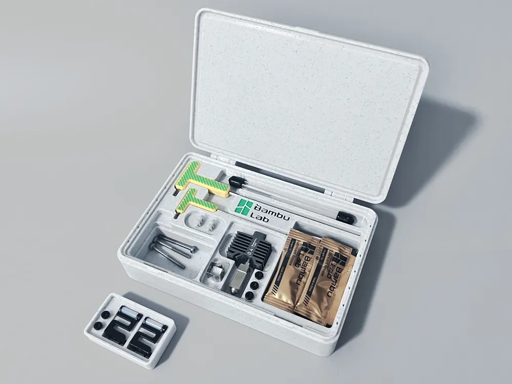 Bambu Lab Official Accessory Storage Box for X1/P1 Series - Compatible ...