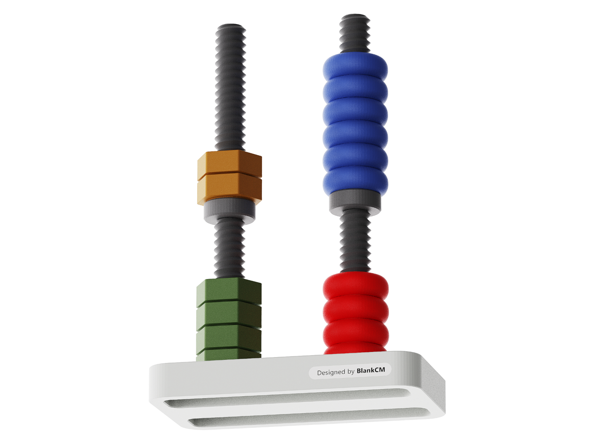 A fun abacus calendar by user_4239122808 MakerWorld: Download Free 3D ...