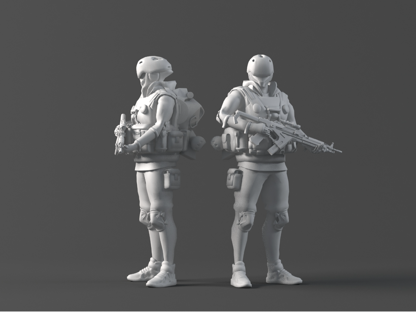 Sci-fi Special Forces by 天天向上 MakerWorld: Download Free 3D Models