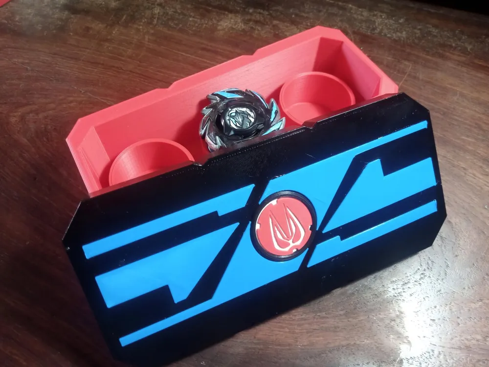Kamen Rider Geats Beyblade Deck Case by serjude MakerWorld: Download ...