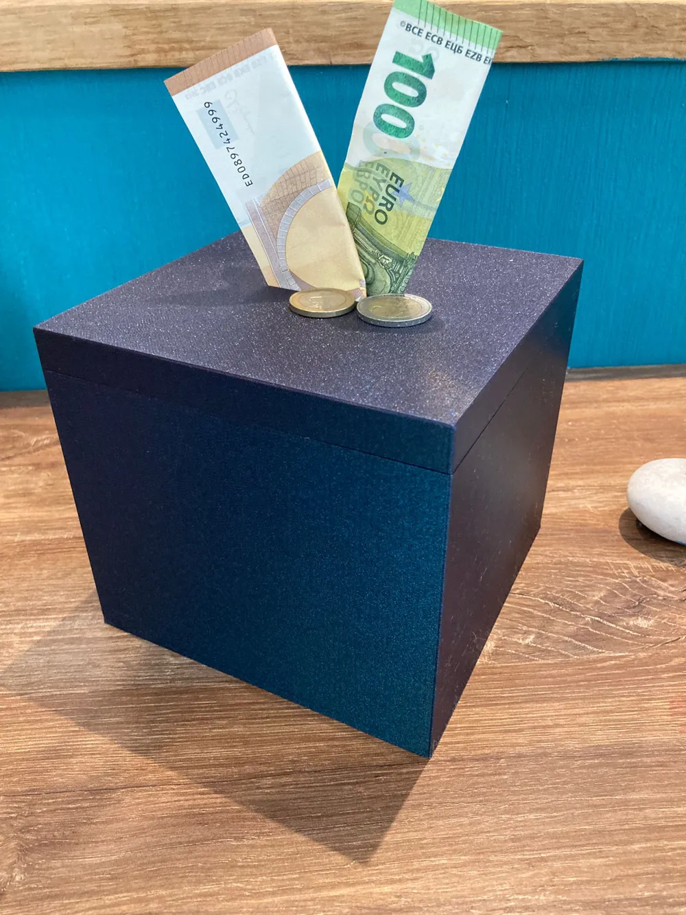 Money Box Cube 15x15 by 13th Generation MakerWorld: Download Free 3D Models