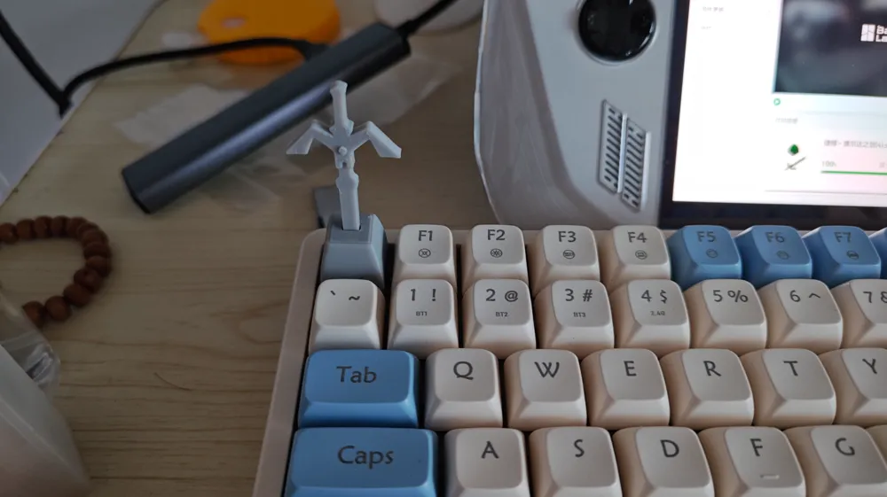 Keycap - The Legend of Zelda Sword - Free 3D Print Model - MakerWorld