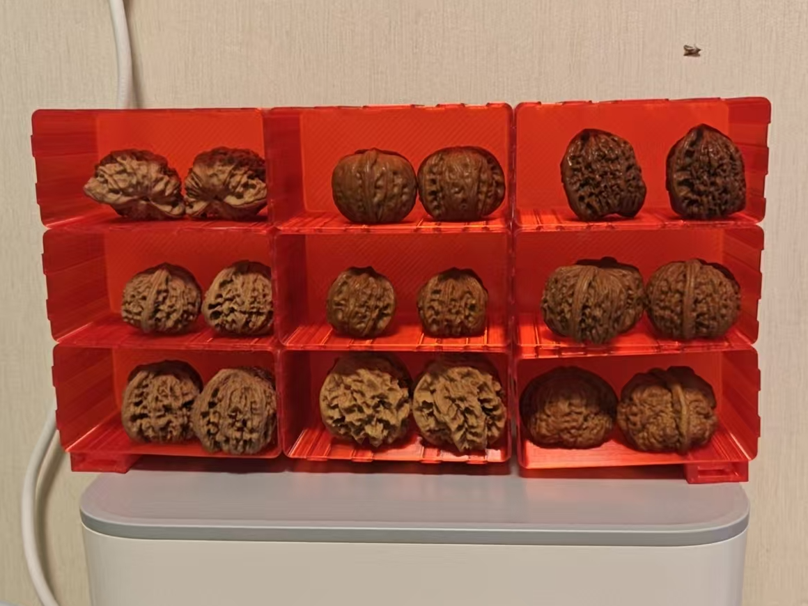 Combination Walnut Rack by tt_tt MakerWorld: Download Free 3D Models