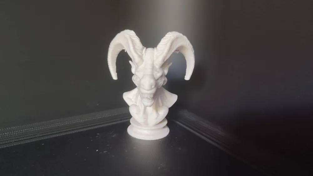 Horned Deamon Statue by Swotar MakerWorld: Download Free 3D Models