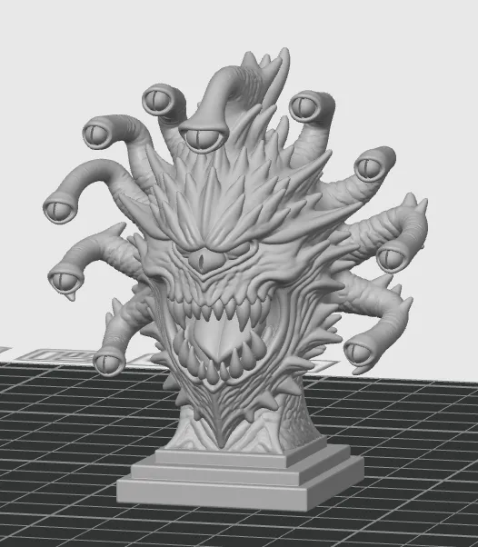DnD ferocious Beholder by orenlibane MakerWorld: Download Free 3D Models