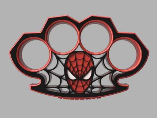 Spider-Man Fan-art Cosplay Knuckle Duster by Noob3DLab MakerWorld ...