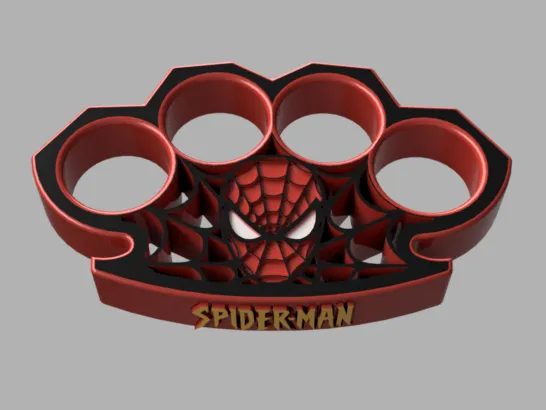 Spider-Man Fan-art Cosplay Knuckle Duster by Noob3DLab MakerWorld ...