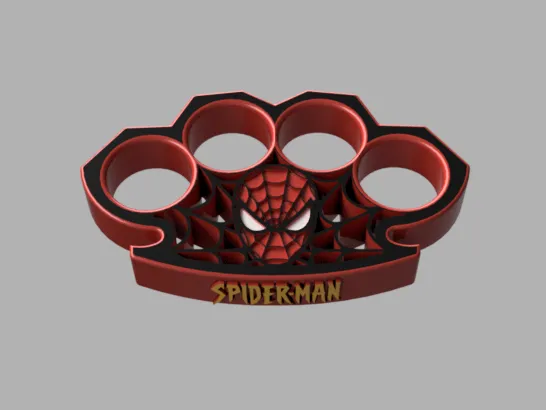 Spider-Man Fan-art Cosplay Knuckle Duster by Noob3DLab MakerWorld ...