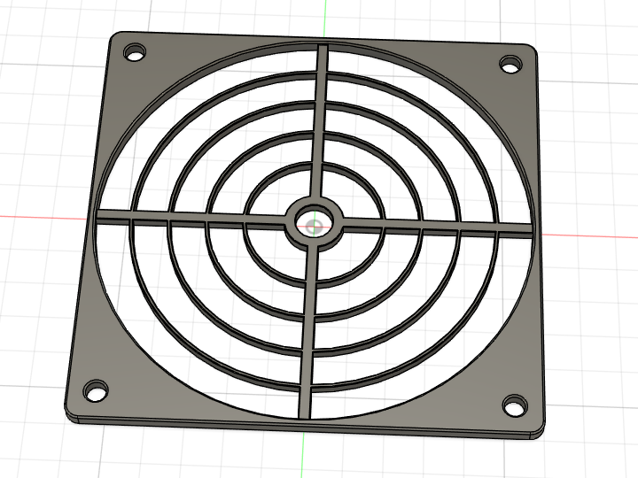 12cm Computer Cooling Fan Guard by 哒哒 MakerWorld: Download Free 3D Models
