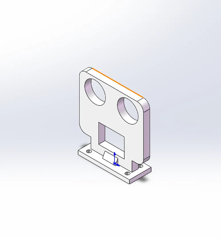 HC-SR04 Ultrasonic Distance Sensor Module Bracket 2 by user_3661264986 ...