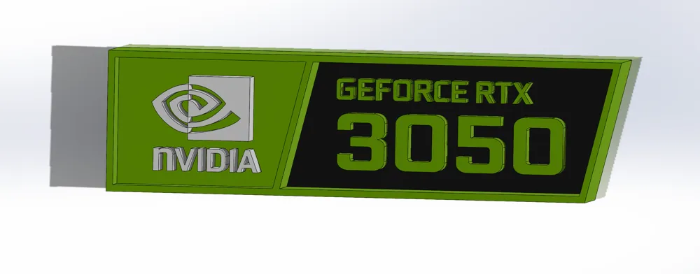 NVIDIA RTX Logos (Stickers) by Amal_1079 MakerWorld: Download Free 3D ...