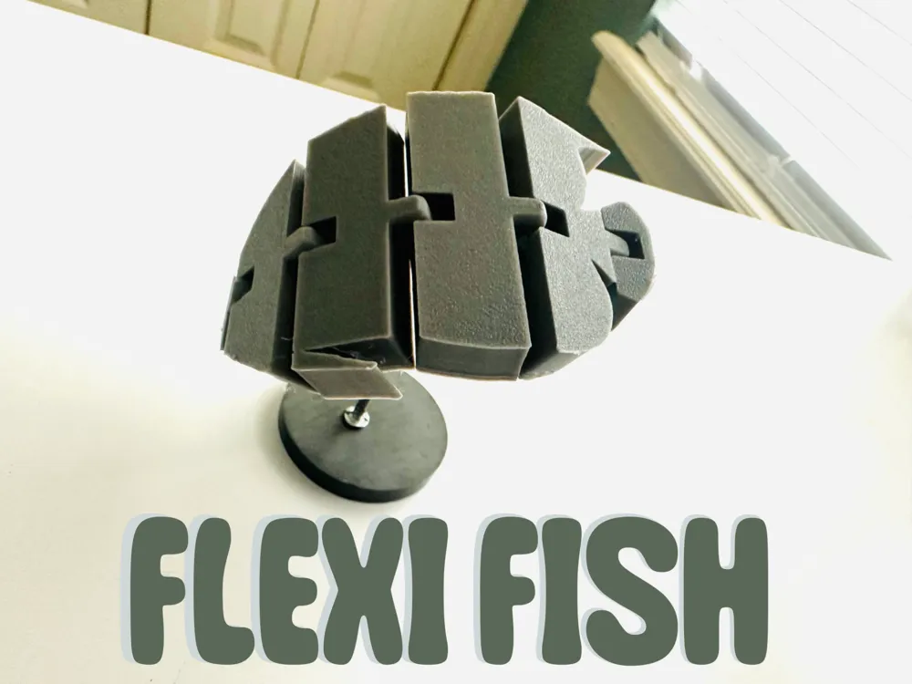 Flexi Angle Fish by Maker Print MakerWorld: Download Free 3D Models