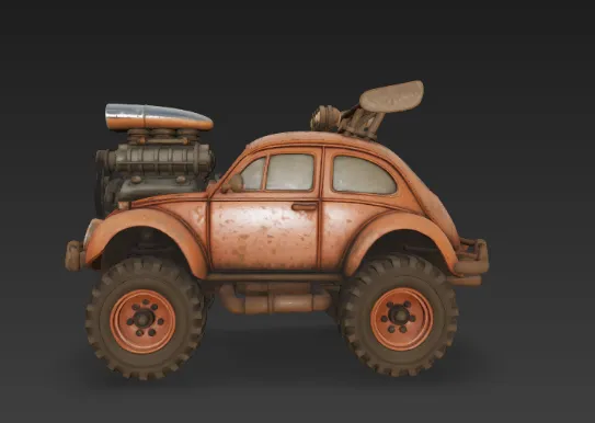 Offroad Turbo Bug by PrintVision MakerWorld: Download Free 3D Models