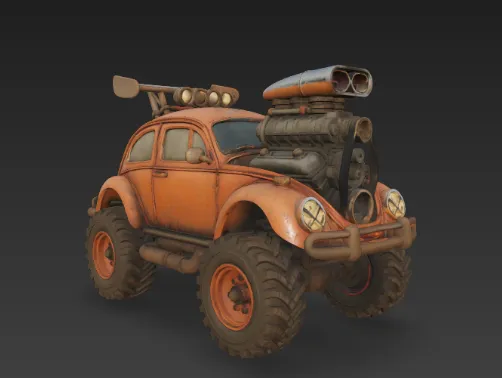 Offroad Turbo Bug by PrintVision MakerWorld: Download Free 3D Models