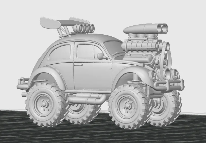 Offroad Turbo Bug by PrintVision MakerWorld: Download Free 3D Models