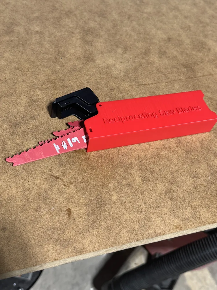 Reciprocating Saw Blade Box by brodywb MakerWorld: Download Free 3D Models
