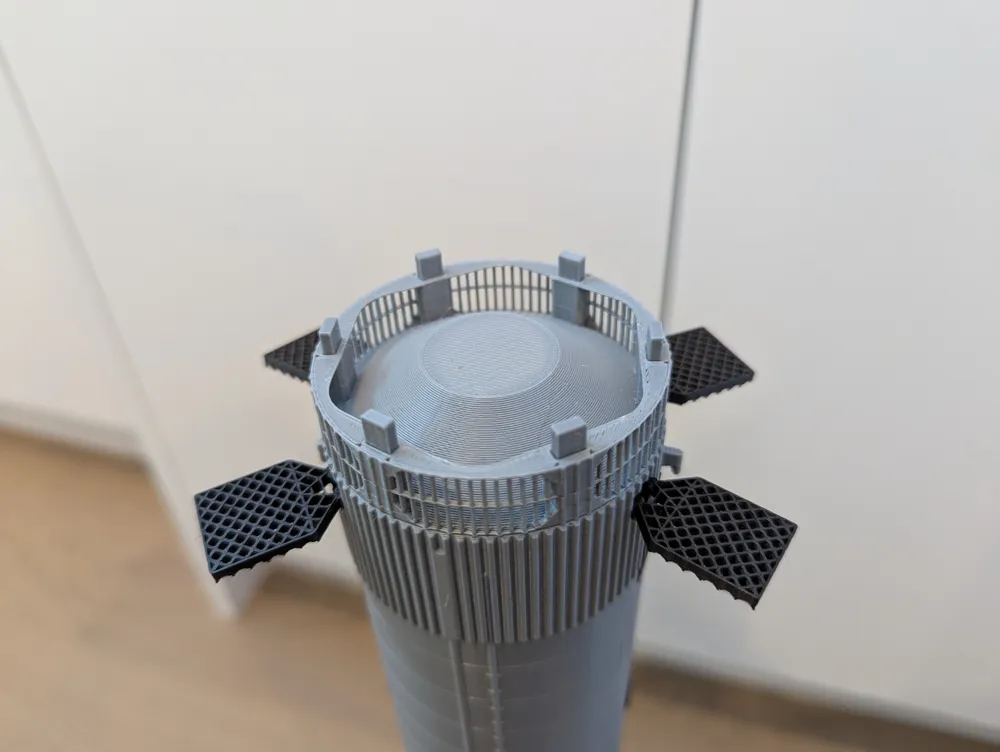 SpaceX Starship Super Heavy Booster (Block2 1:144) - Free 3D Print ...