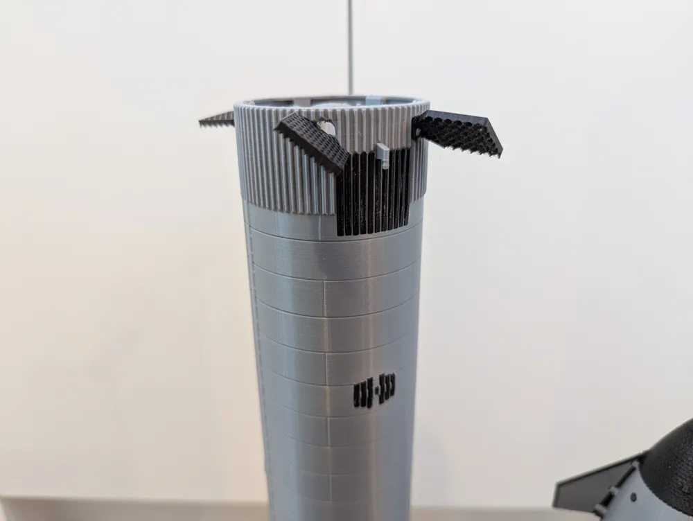 SpaceX Starship Super Heavy Booster (Block2 1:144) - Free 3D Print ...
