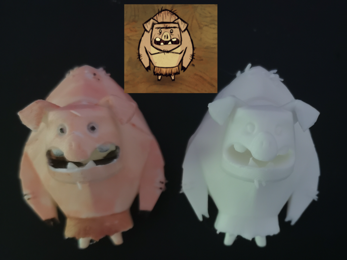 Don't starve Pigman by Good Toys Sharing MakerWorld: Download Free 3D ...