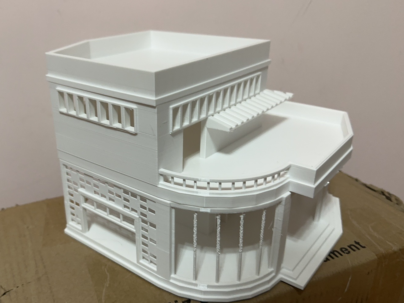 Modern Style Cottage by user_2801764045 MakerWorld: Download Free 3D Models