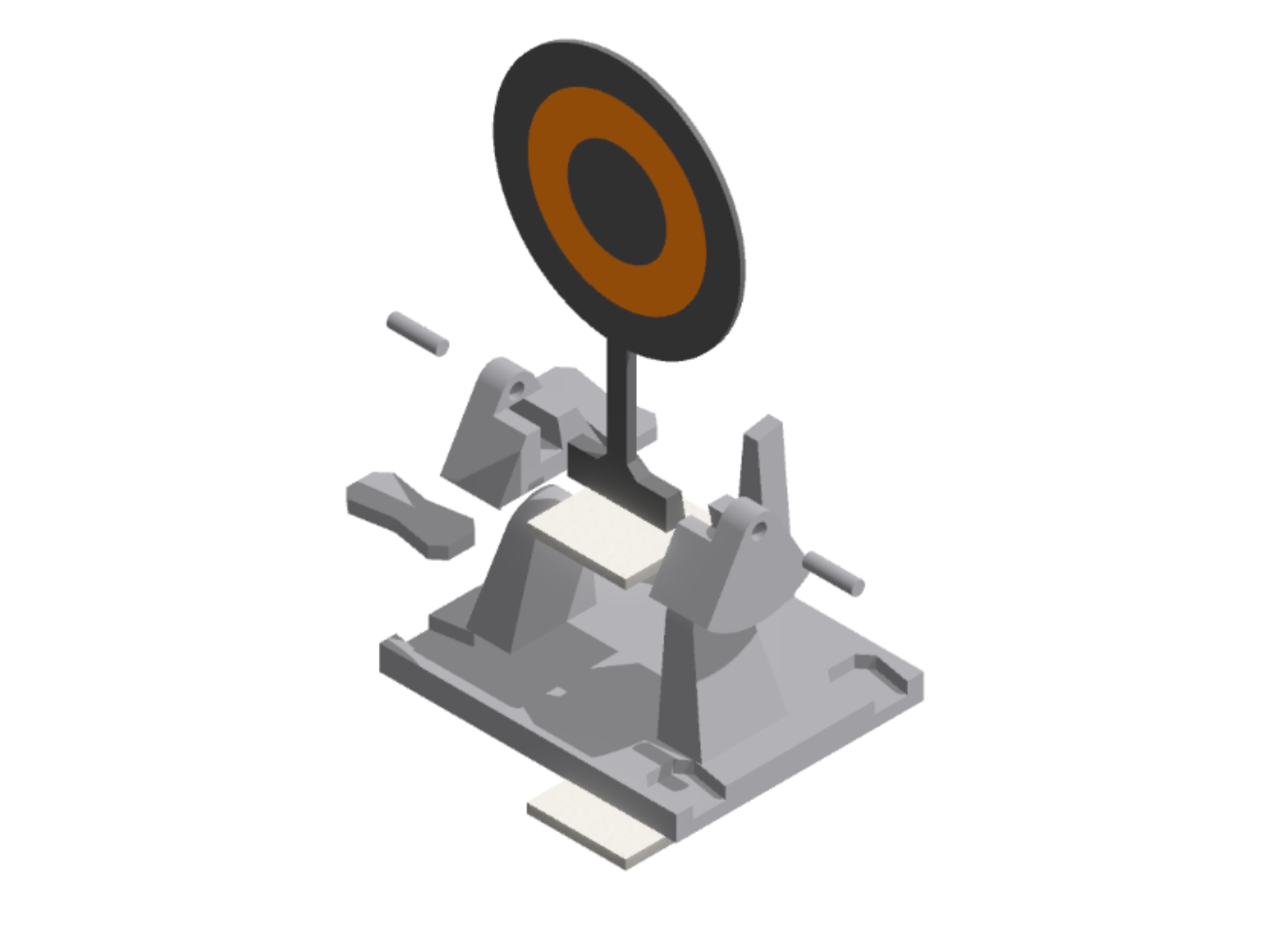 Magnetic Toy Gun Target by 风逸 MakerWorld: Download Free 3D Models