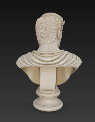 Superman Marble Bust by PrintVision MakerWorld: Download Free 3D Models