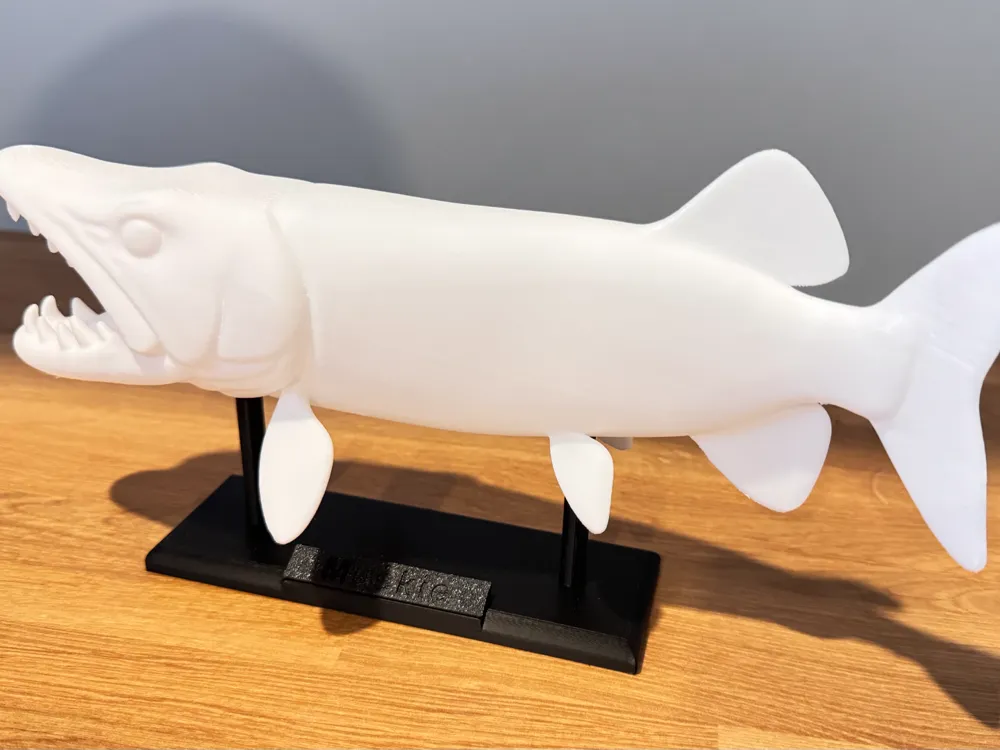 Northern Pike or Muskie Fish by DD3DPrint MakerWorld: Download Free 3D ...