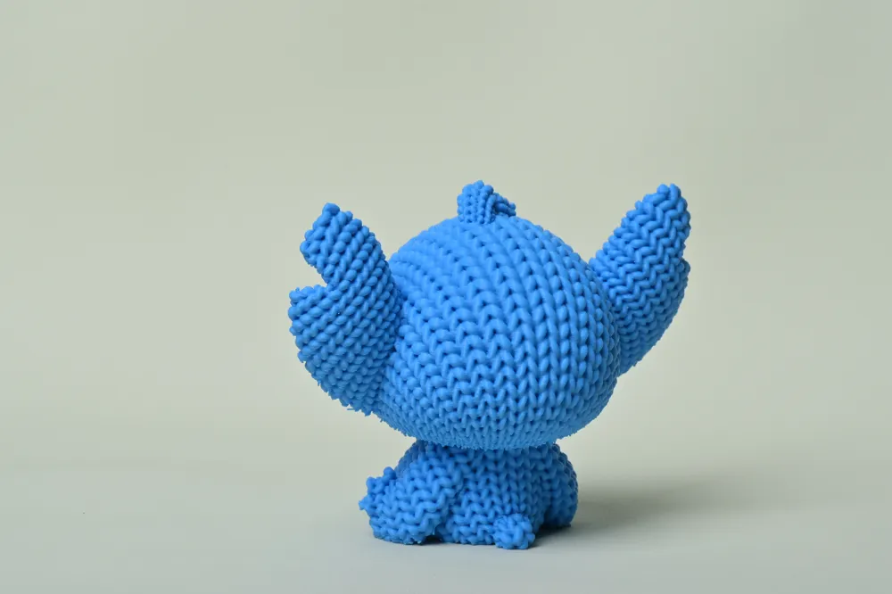 Knitted Lilo & Stitch's Stitch - Free 3D Print Model - MakerWorld