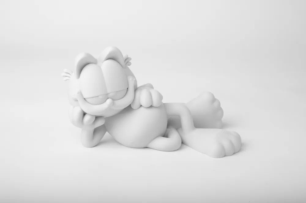 Garfield Sculpture – Iconic Cartoon Cat Figurine by GeekSculpt3D ...