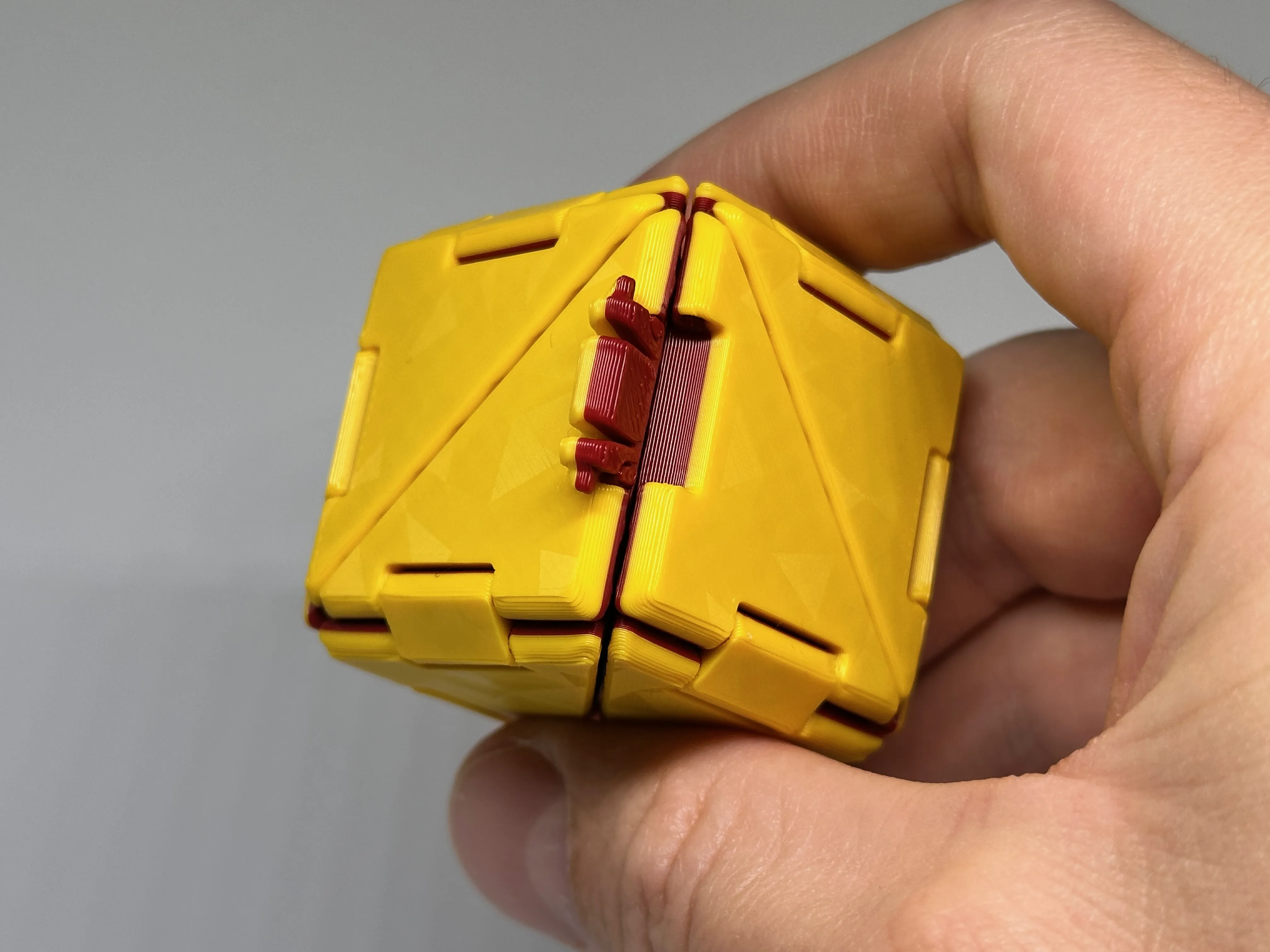 Origami Transforming Cube - Free 3D Print Model - MakerWorld
